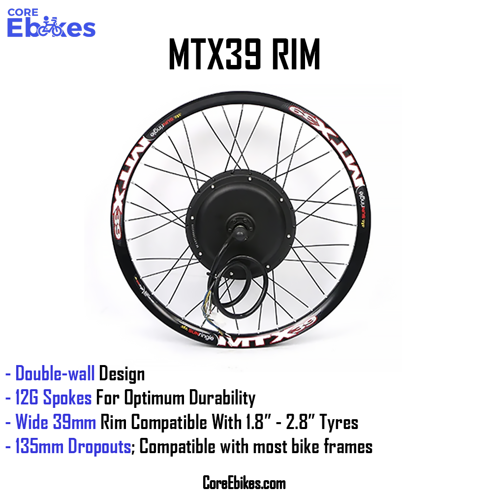 72V 5000W E-Bike Conversion Kit – CORE EBIKES